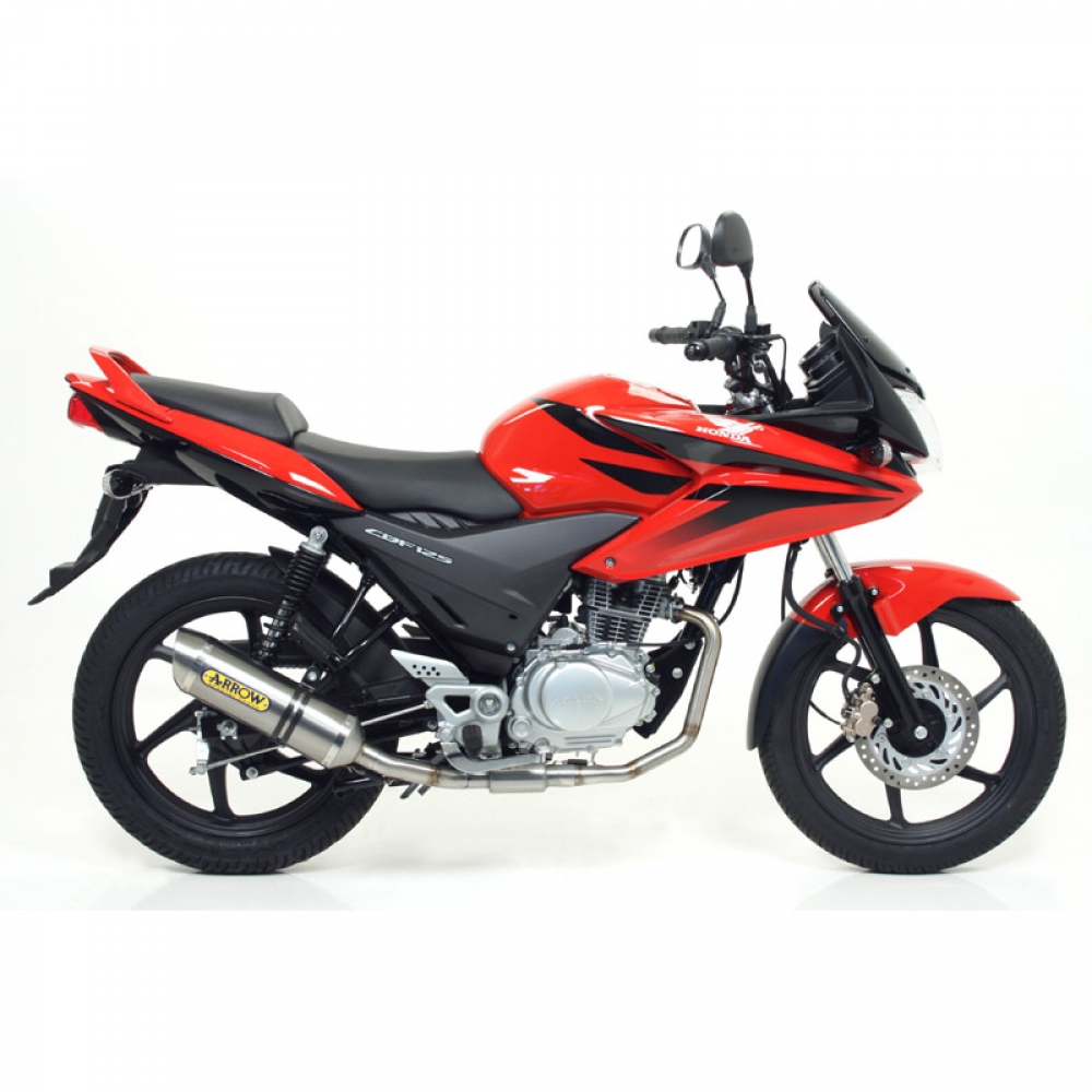 Honda CBF125 2009-2014 ARROW Full system titanium/carbon silencer