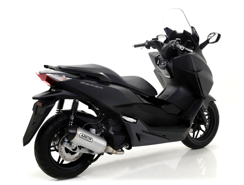 HONDA Forza 125 2015-2016 ARROW Exhaust System - with Aluminium ...