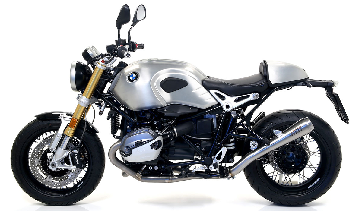 BMW R Nine T 2014-2019 ARROW Titanium Pro Racing silencer | FREE UK ...