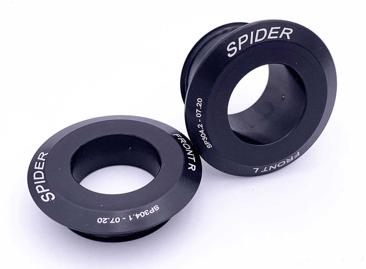 SPIDER Captive Wheel Spacer Kit - Ducati Panigale 899 | 959 V2 | 1199 ...
