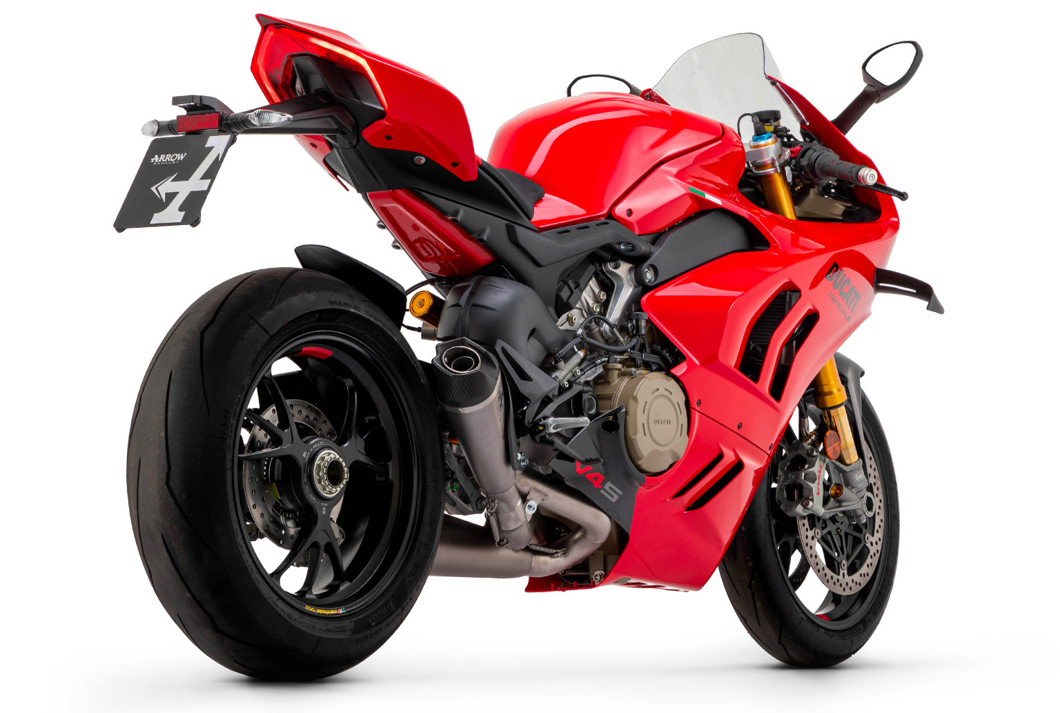 Ducati Panigale V4 2018-2022 ARROW Works Full Titanium / Carbon ...