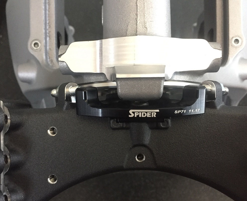 SPIDER Steering Lock Stops Ducati Panigale - V4 | 1299 | 1199 | 899 ...