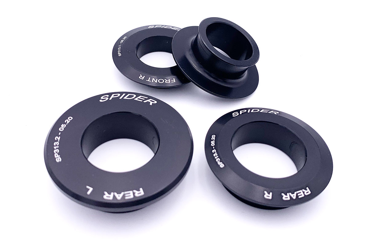 SPIDER Captive Wheel Spacer Kit - Honda CBR1000RR 2020 - FREE UK ...