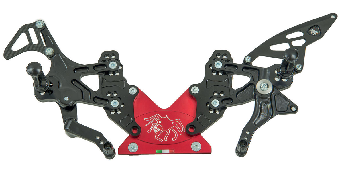 SPIDER Rearsets YAMAHA YZF-R3 2015-2020 - FREE UK DELIVERY ...
