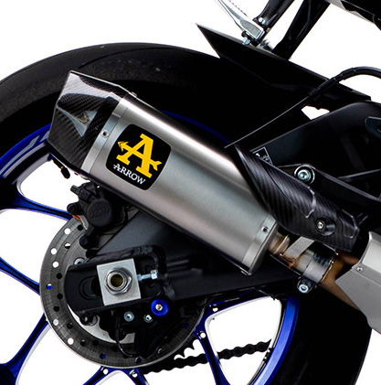Yamaha YZF-R1 2020-2021 ARROWTitanium Carbon Silencer - FREE UK ...