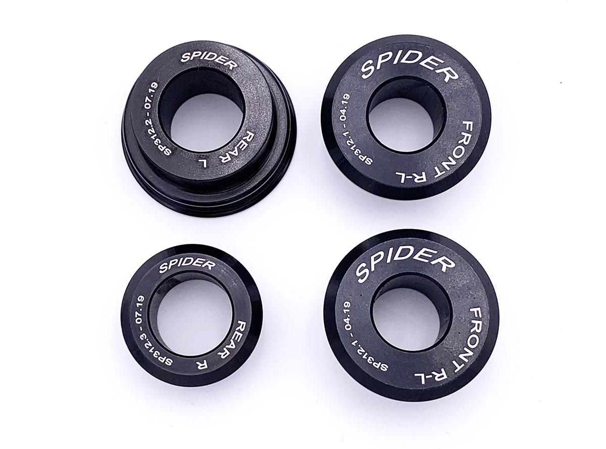 SPIDER Captive Wheel Spacer Kit - Yamaha YZF-R3 - FREE UK DELIVERY ...